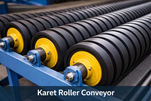 Roll Karet Conveyor - Fungsi, Jenis, Material, Pembuatan Custom